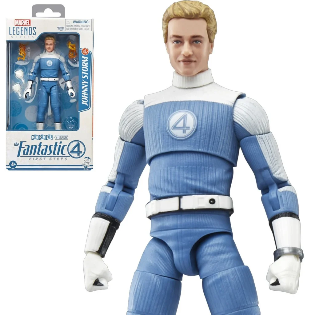 The Fantastic Four: First Steps Marvel Legends Series Johnny Storm 6 ...