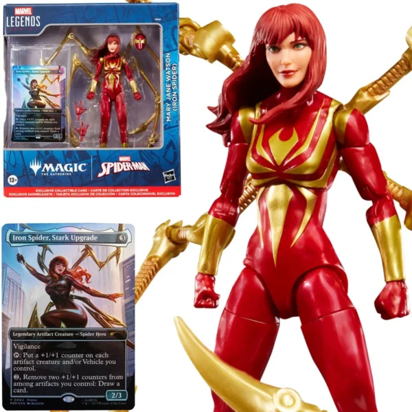Spider-Man Marvel Legends Magic: The Gathering Mary Jane Watson (Iron ...