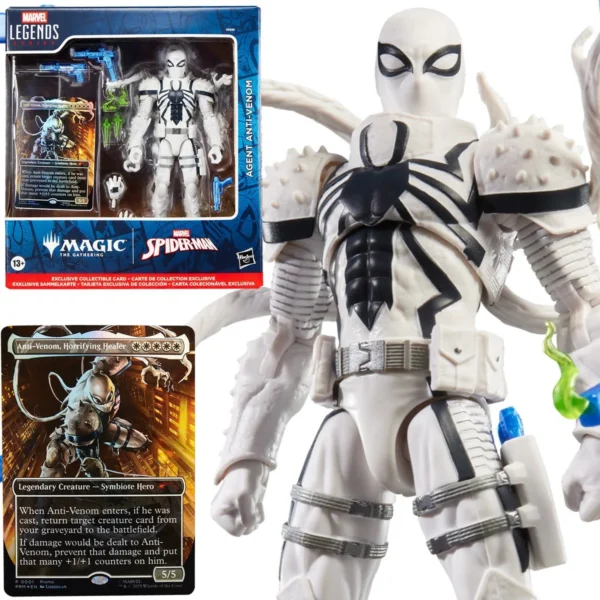 Spider-Man Marvel Legends Series Magic: The Gathering Agent Anti-Venom ...