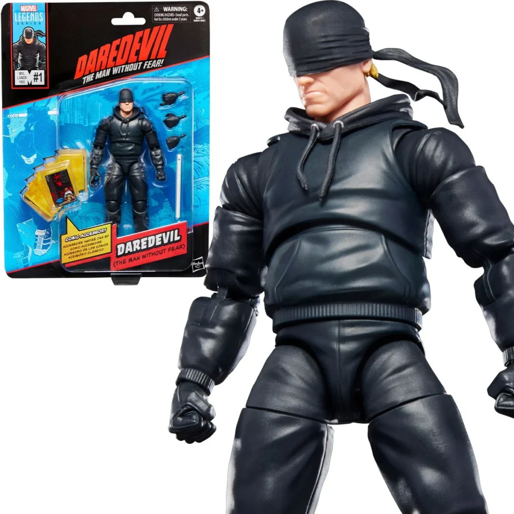 Daredevil Marvel Legends Series Daredevil 6-Inch Action Figure - Rebel ...
