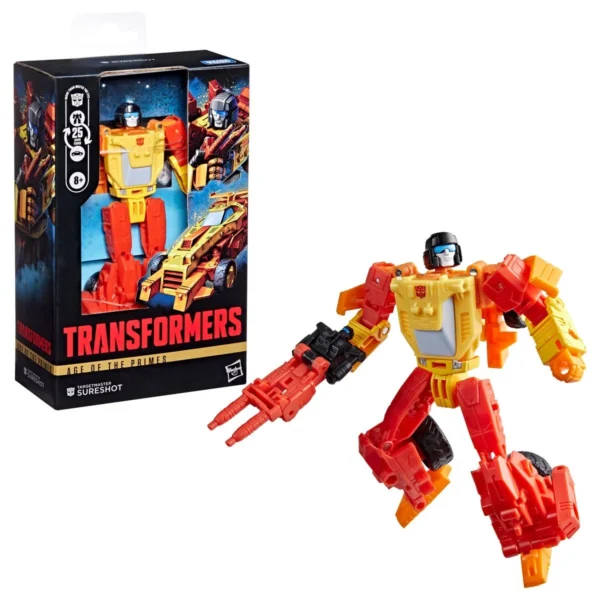 Transformers Age of the Primes Deluxe Class Targetmaster Sureshot ...